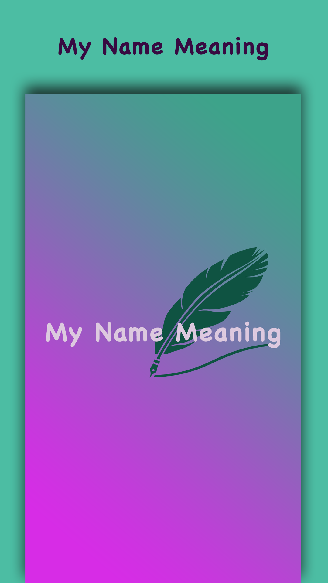 My Name Meaning: check what is behind your name - App on Amazon Appstore