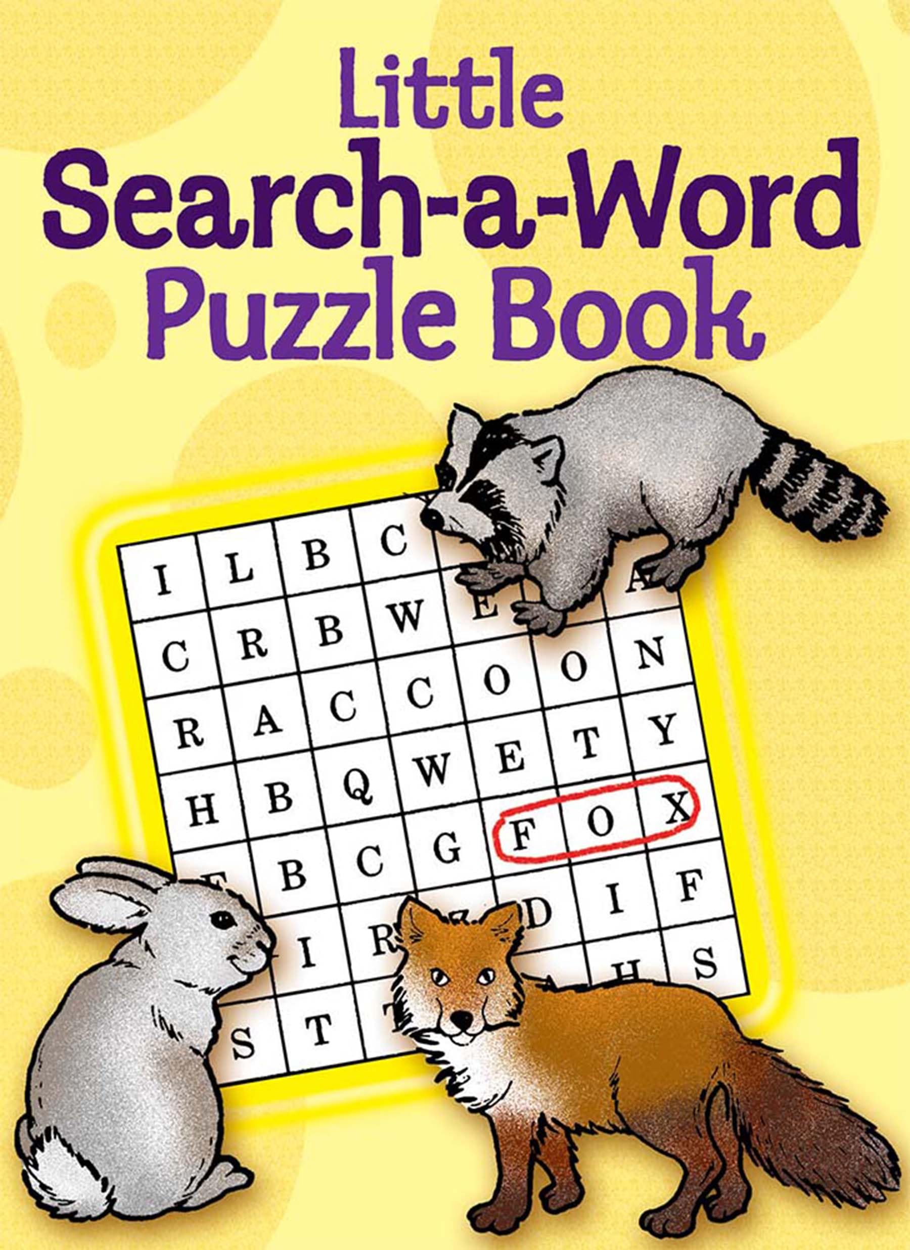 Little Search-A-Word Puzzle Book (Dover Little Activity Books: Puzzles ...