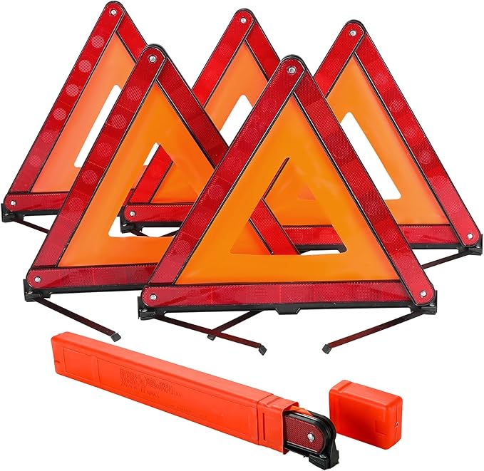 Amazon.com: NYXOVA Warning Triangle Kit, Reflective Warning Road Safety ...