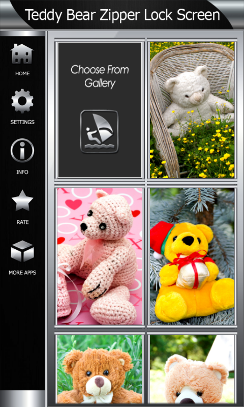 Teddy Bear Zipper Lock Screen:Amazon.com:Appstore for Android