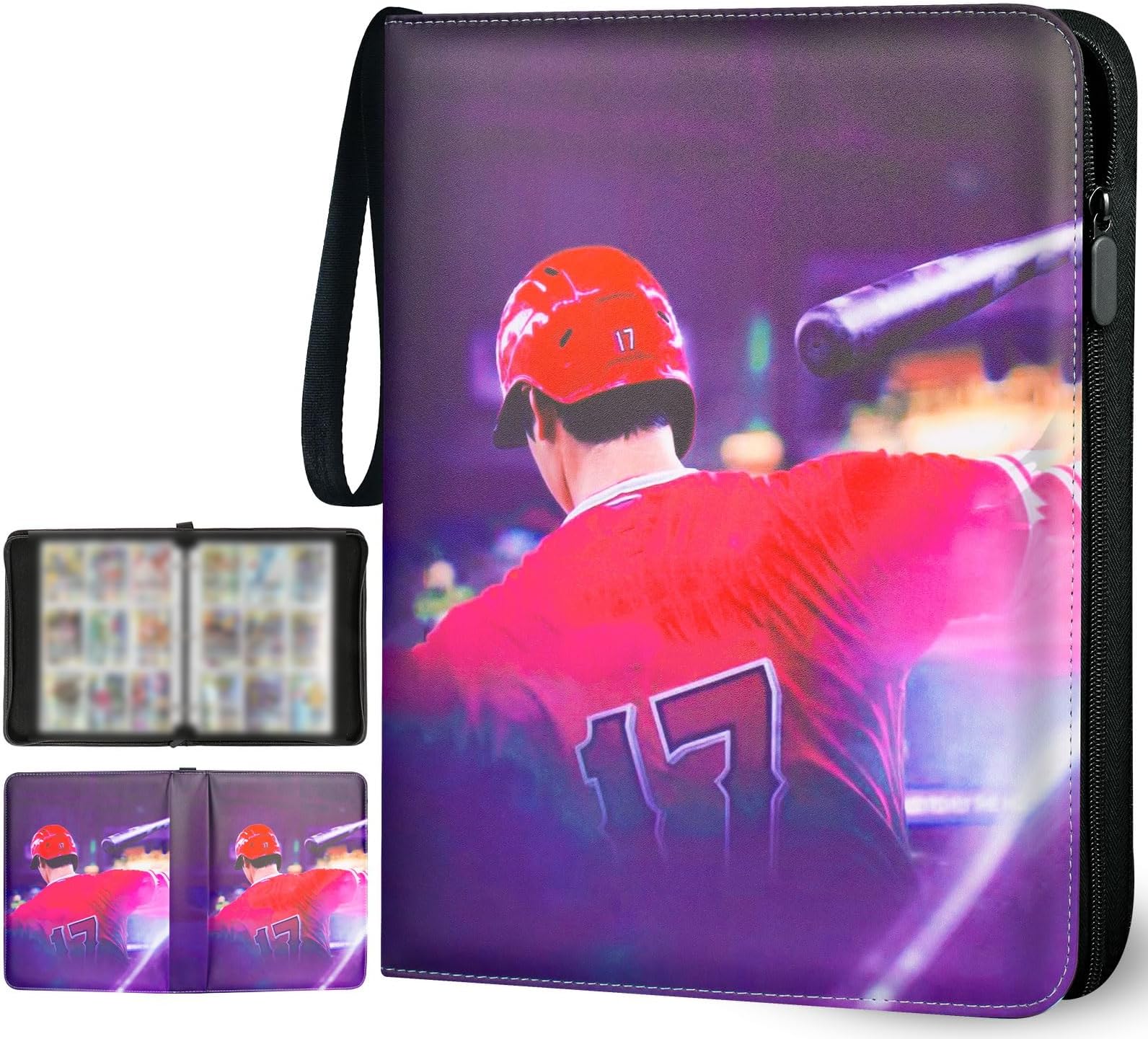 Amazon.com: YCTEC Baseball Card Binder with Sleeves 900 Pocket ...