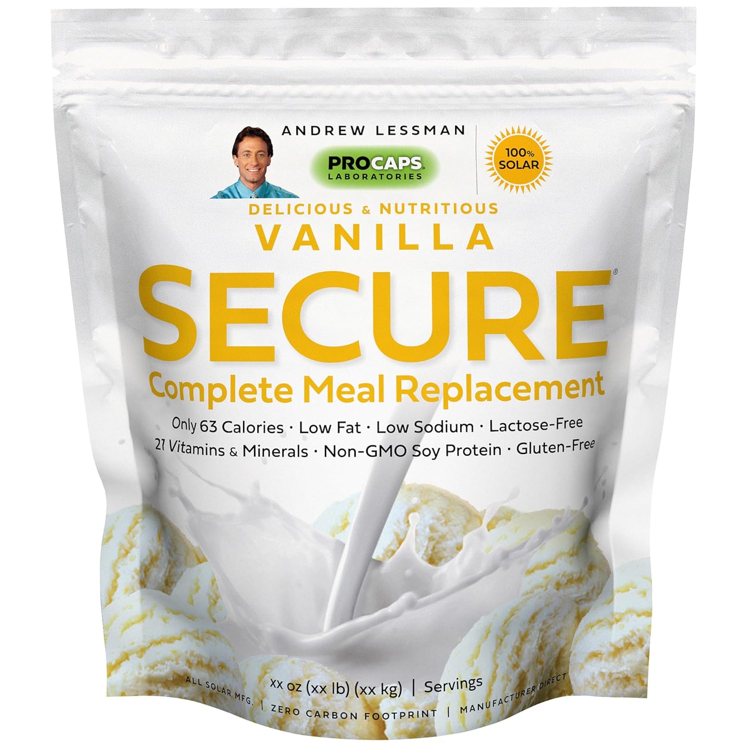 Amazon.com: ANDREW LESSMAN Secure Soy Complete Meal Replacement ...