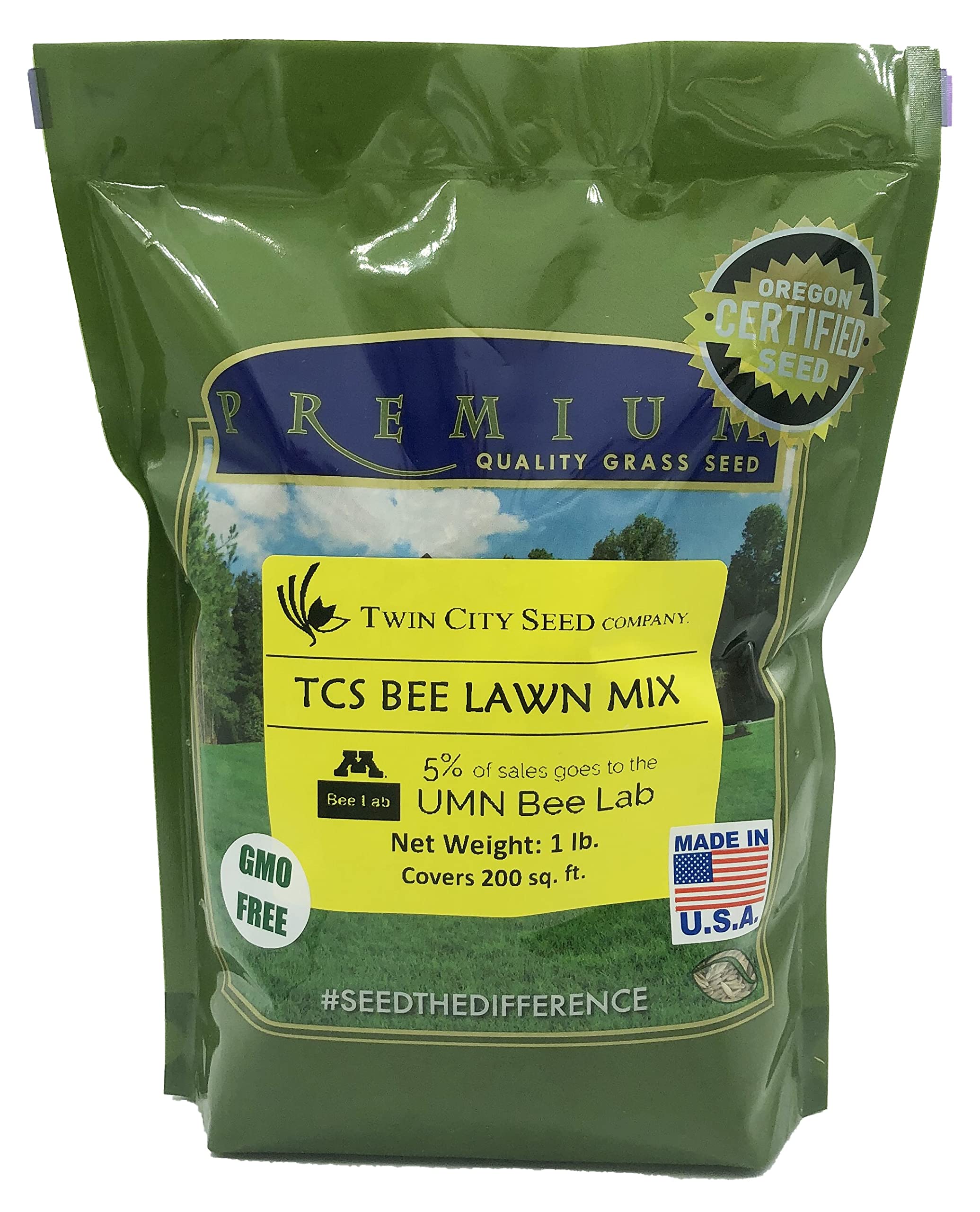 Amazon.com : Twin City Seed Co. Bee Lawn Seed Mix, Dutch White Clover ...