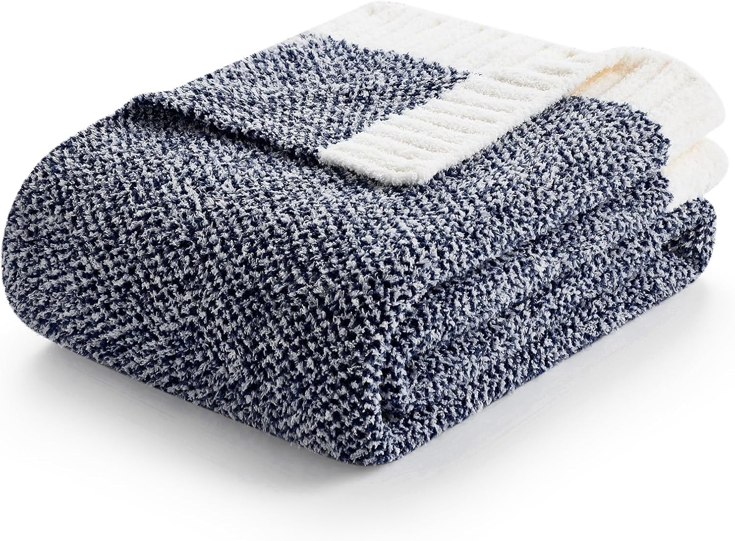 Weaveinbay Knitted Throw Blanket, Super Soft Warm Cozy Throw ...
