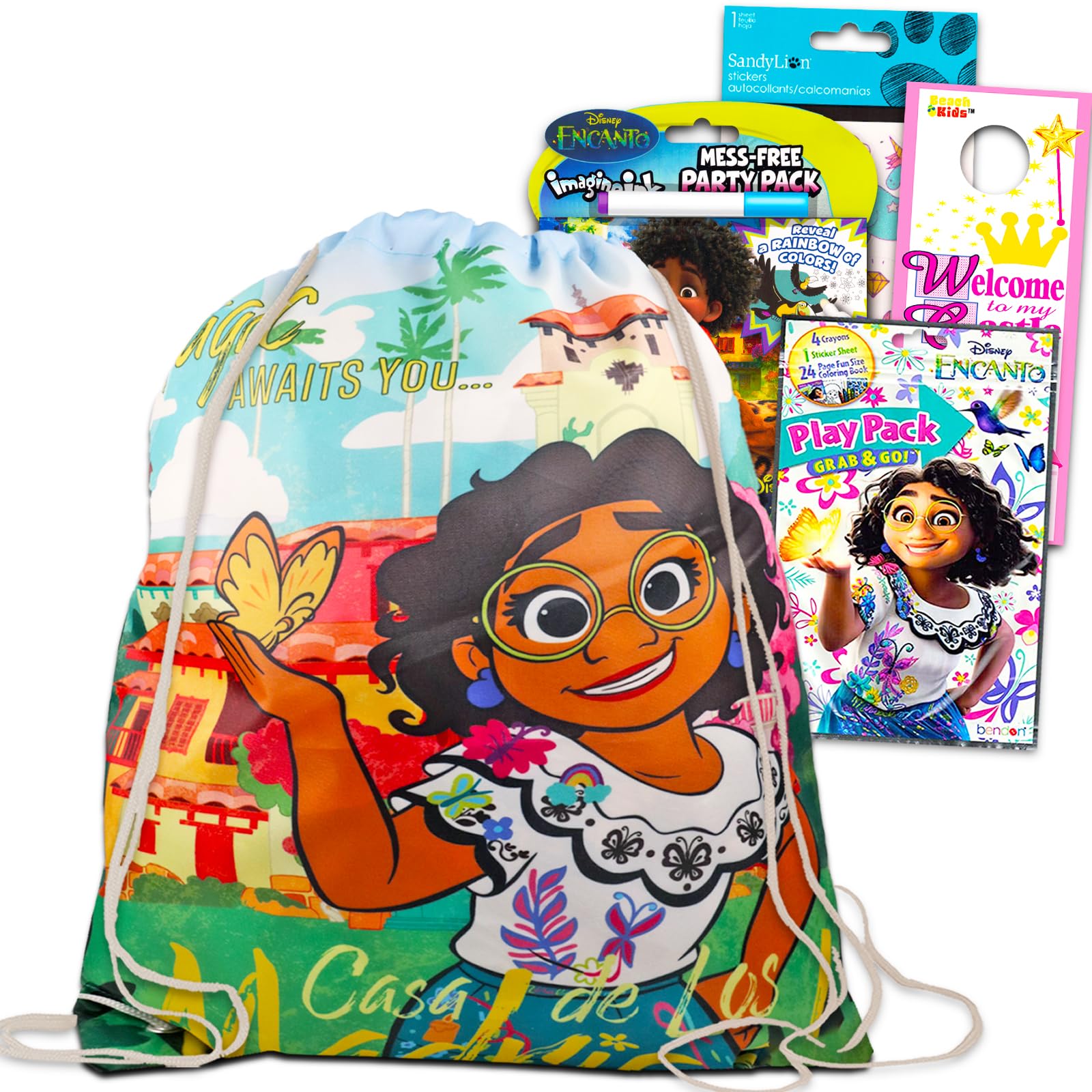 Amazon.com | Disney Encanto Travel Bag Bundle - Encanto Travel Set with ...