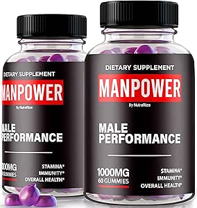 Amazon.com: (2 Pack) ManPower Gummies, Official Man Power ME Gummies ...