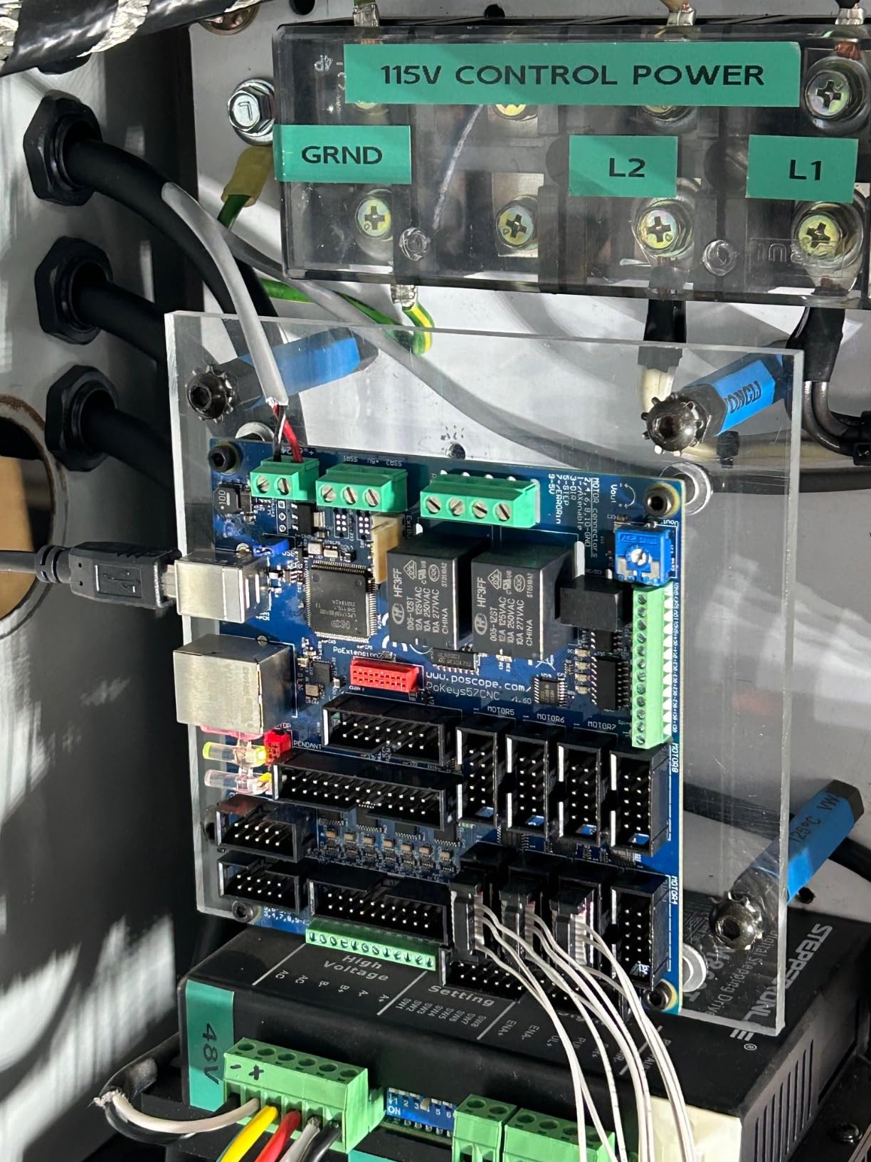 Amazon.com: PoKeys57CNC - USB and Ethernet CNC Controller : Industrial ...
