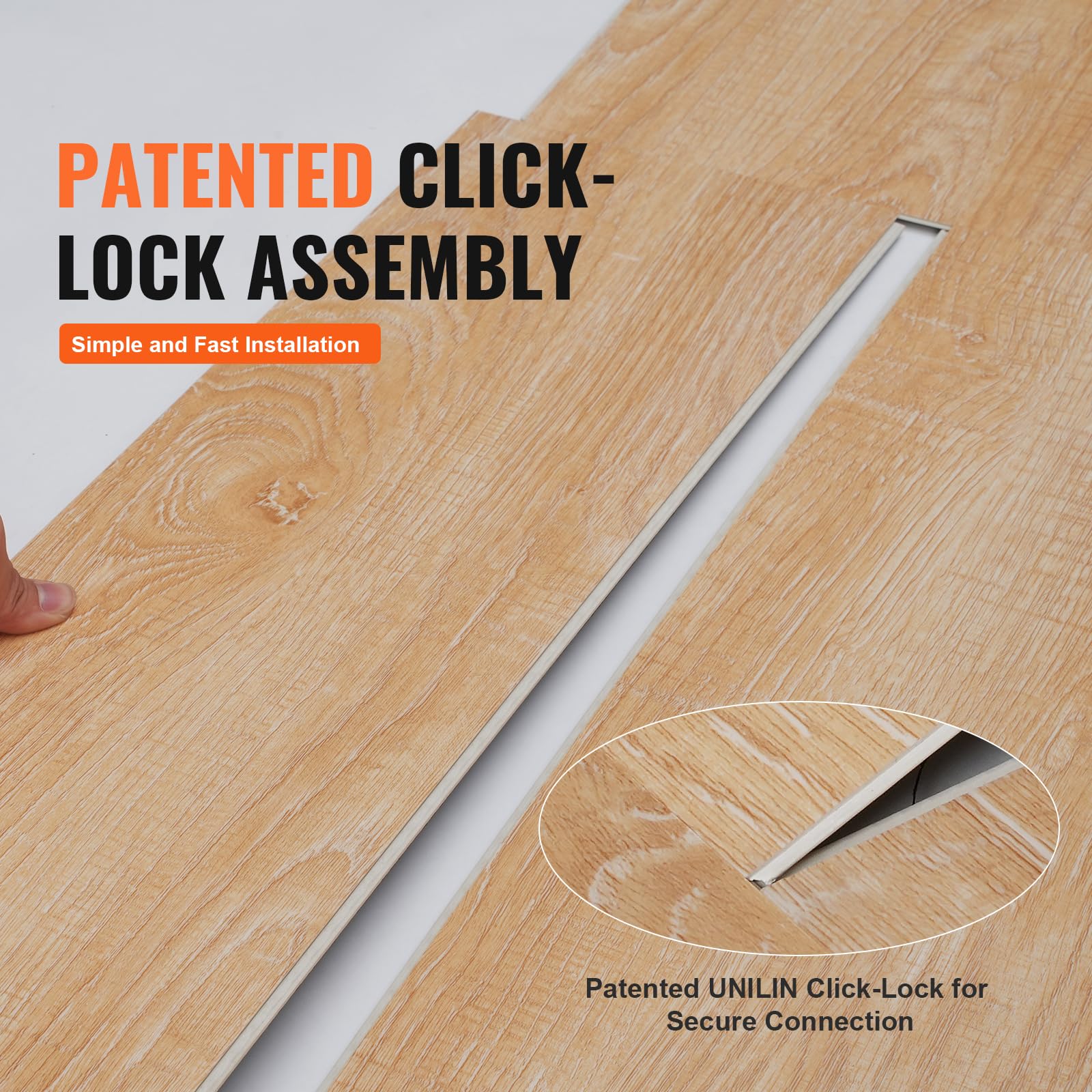 Snap Together Vinyl Floor Tiles