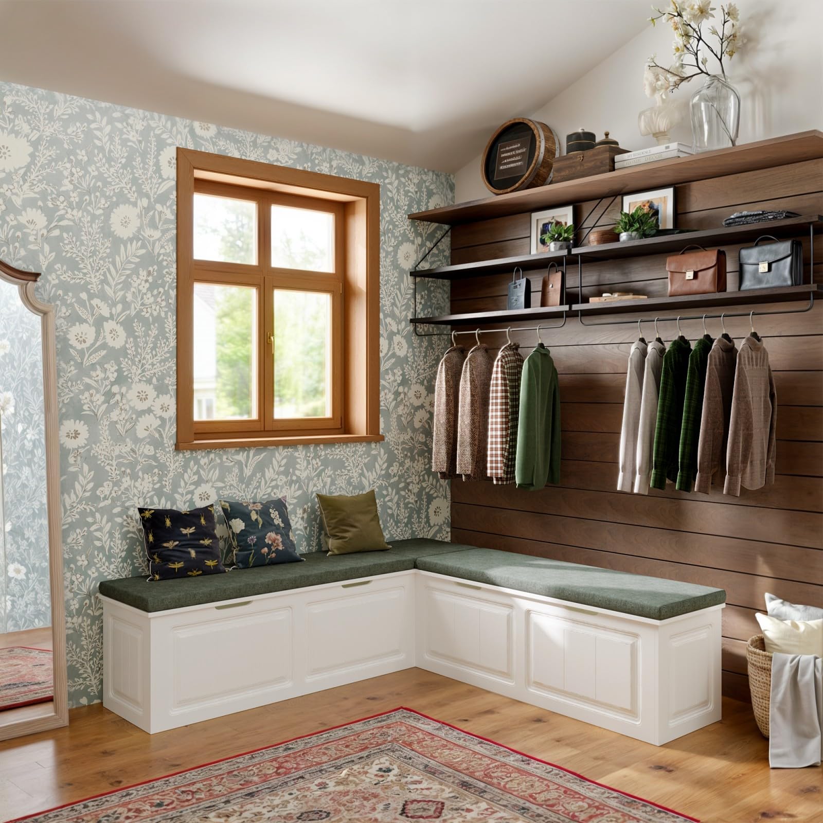 Corner Seating With Storage