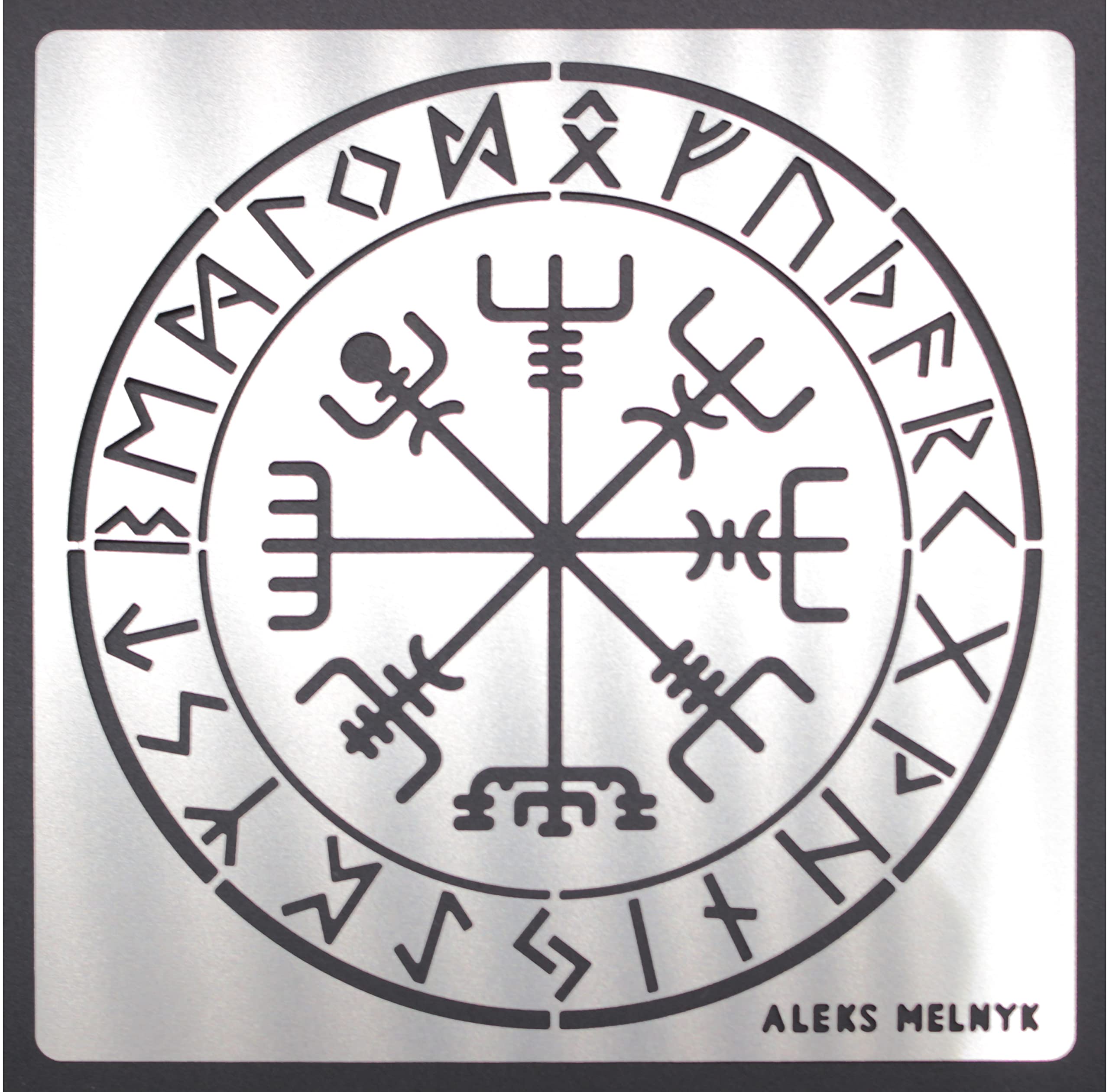 Aleks Melnyk #63 Viking Stencil, Rune Symbols, Celtic Metal Patterns ...