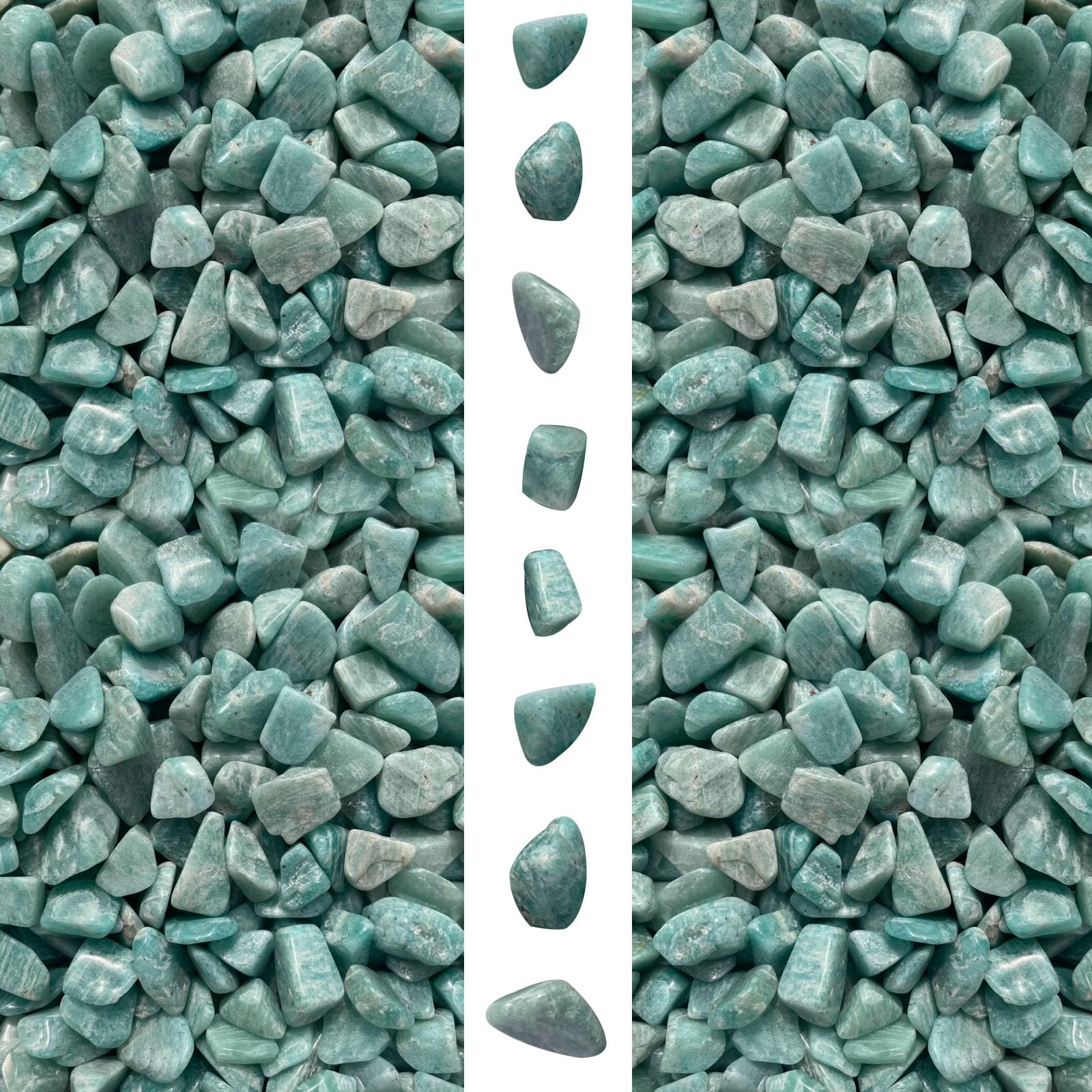 Amazon.com: gemshan Amazonite Chip shealing stone 2lb/910g Healing ...