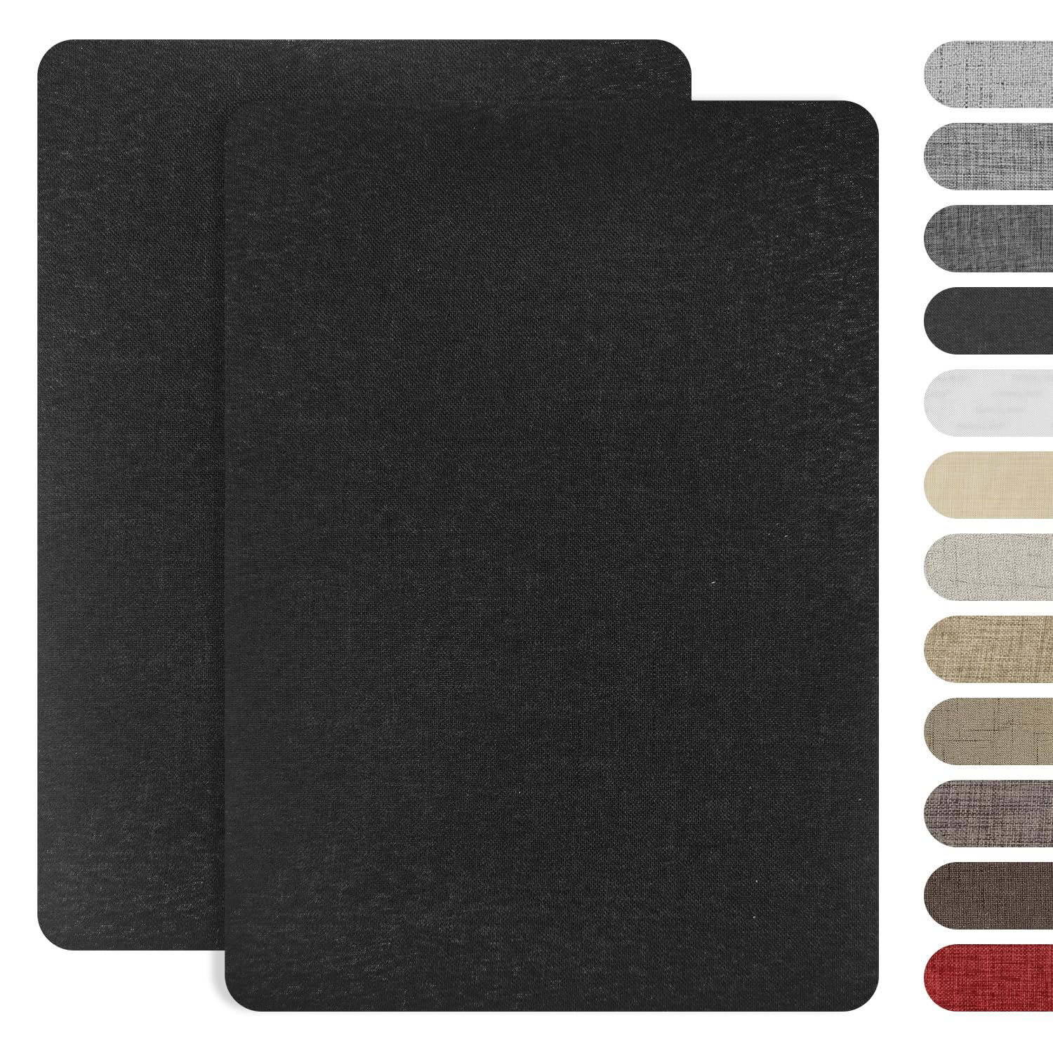 Amazon.com: LEMBIK Linen Fabric Repair Patches,Self-Adhesive Fabric ...