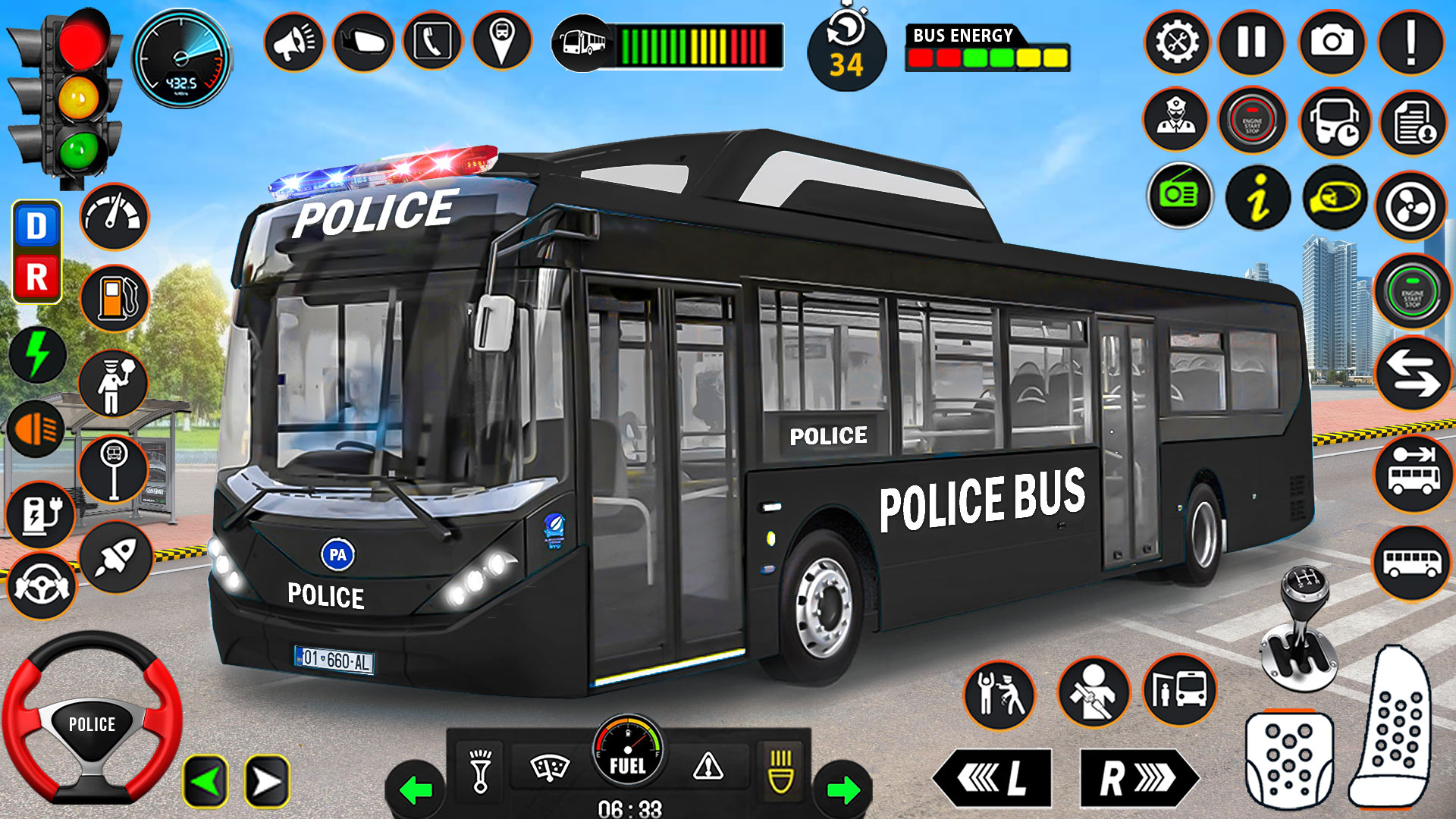 US Police Bus Simulator Prisoner Transporter Bus Game: Real Bus Driving ...