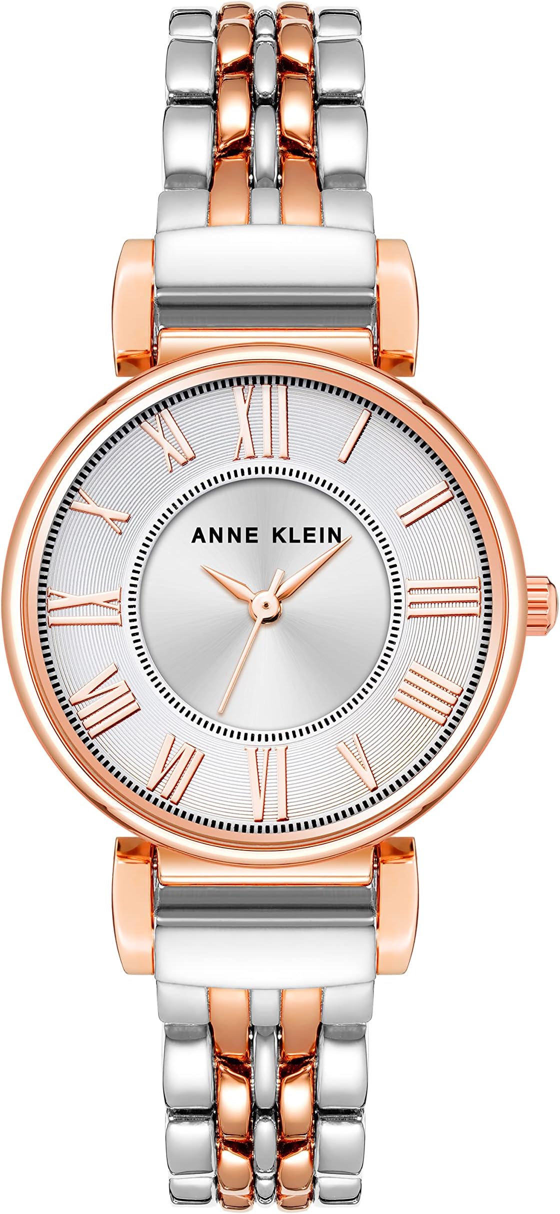 Anne Klein Women's 104899SVTT Two-Tone Dress Watch One Size: Buy Online ...