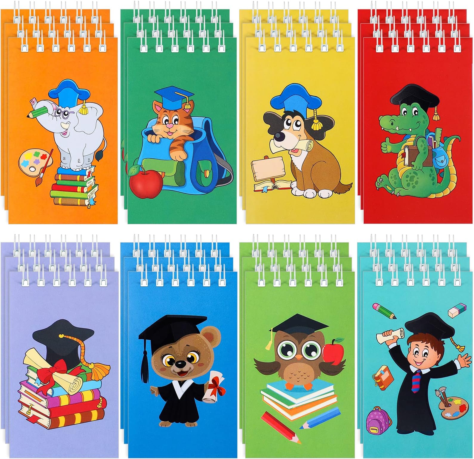 Amazon.com : Outus 48 Pieces Graduation Mini Notepad Bulk Kindergarten ...
