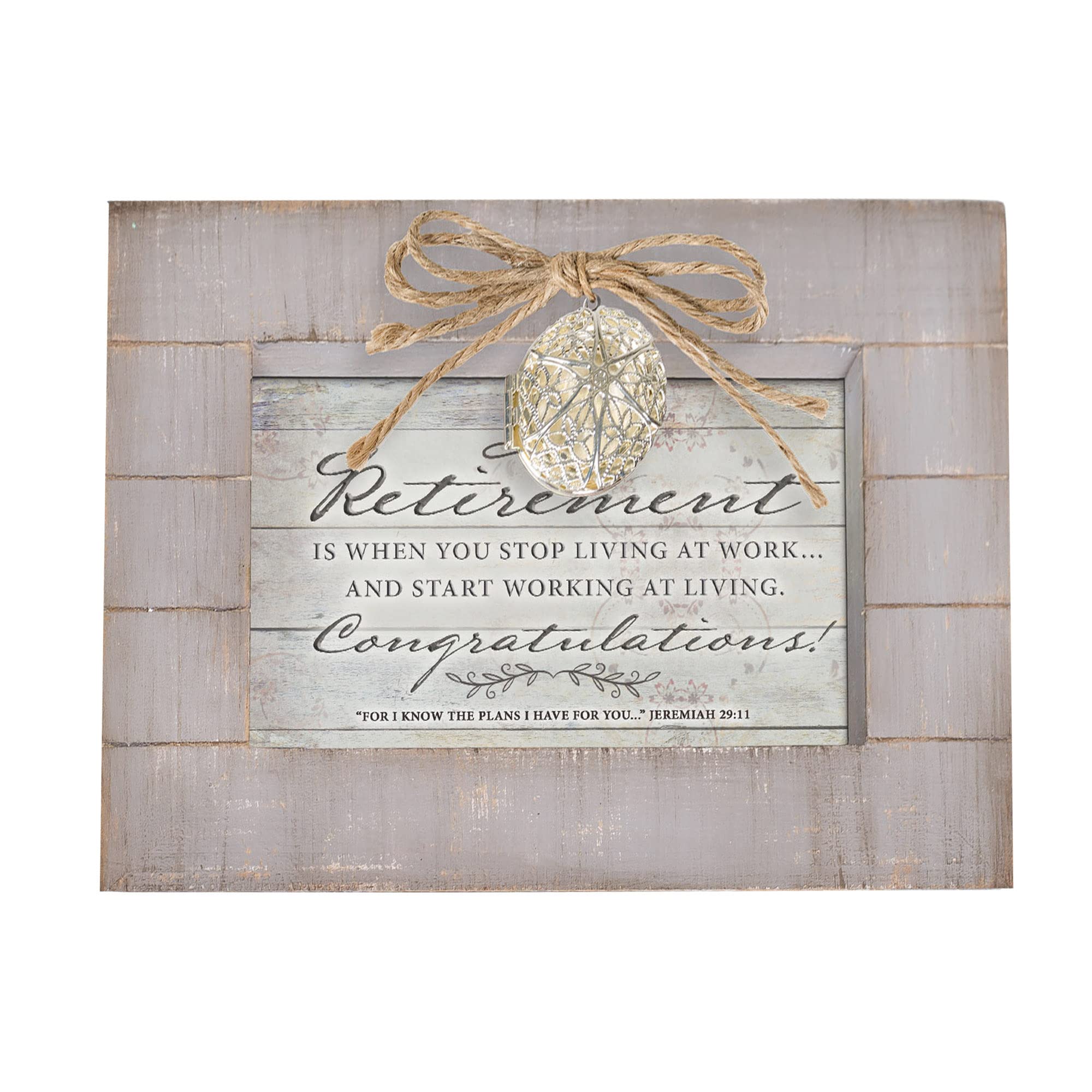 Amazon.com: Cottage Garden Retirement Start Living Grey Distressed ...
