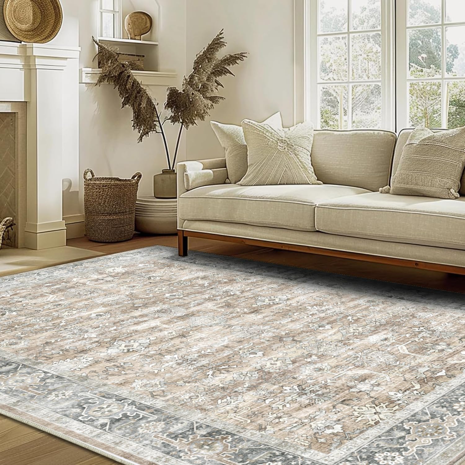 Amazon.com: QD-Udreamy 8x10 Area Rugs - Machine Washable Area Rugs 8x10 ...