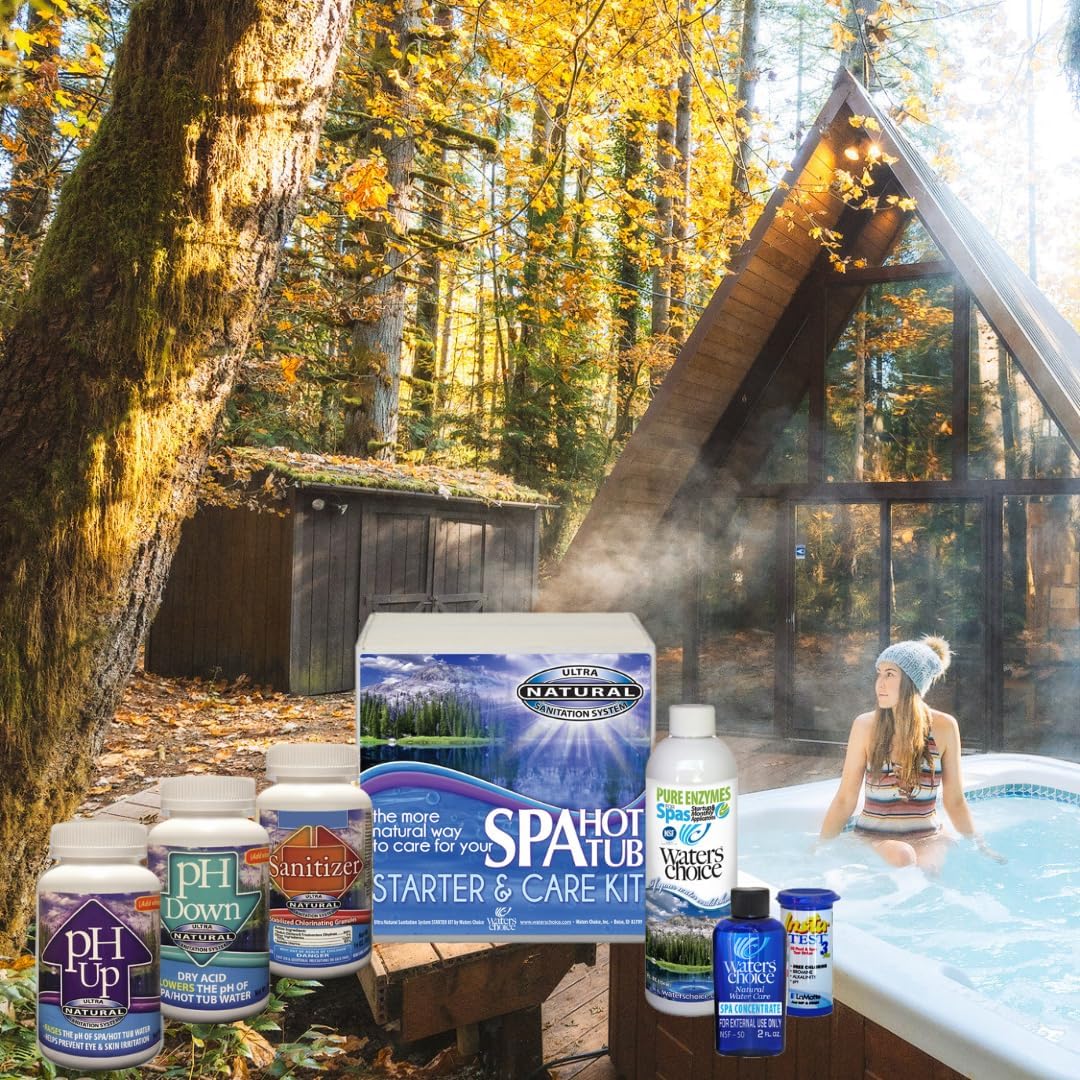 Waters Choice Spa Kit de inicio y mantenimiento de 7 meses de ...