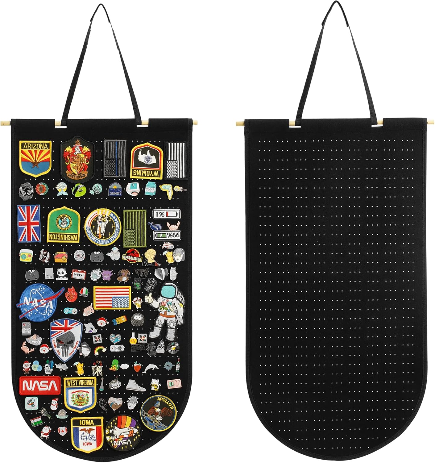 Amazon.com: JOYMOMO Wall Mount Hanging Patch Display Large Capacity ...