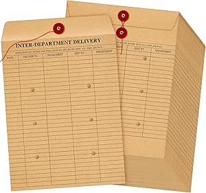Motiskyy 200 Pcs Interoffice Envelopes Print Inter Department Envelopes ...
