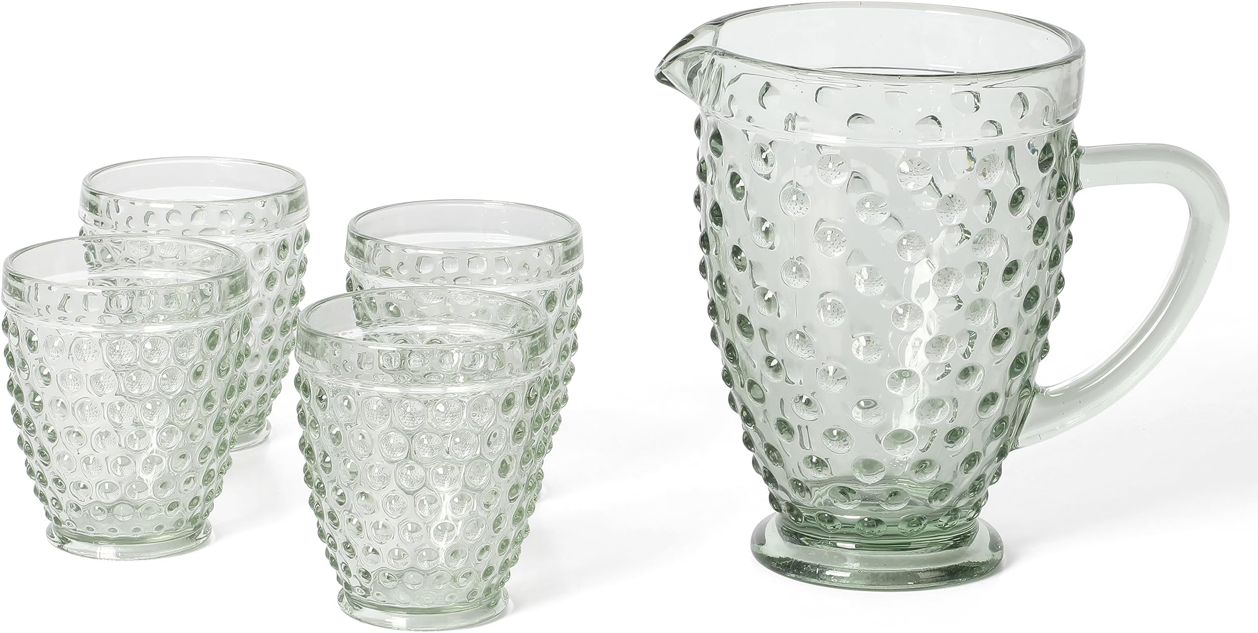 Amazon.com | Godinger Pitcher, Glass Pitcher with Handle, Water Pitcher ...