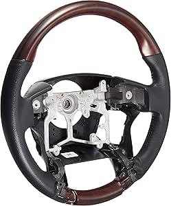 Amazon.com: Toyota Wood steering black Land Cruiser Prado [GRJ150W / 151W TRJ150W] 08460-60020 ...