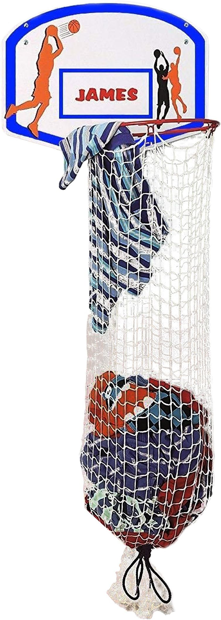 Amazon.com: Etna Basketball Hoop Laundry/Clothes Hamper Game for Kids ...