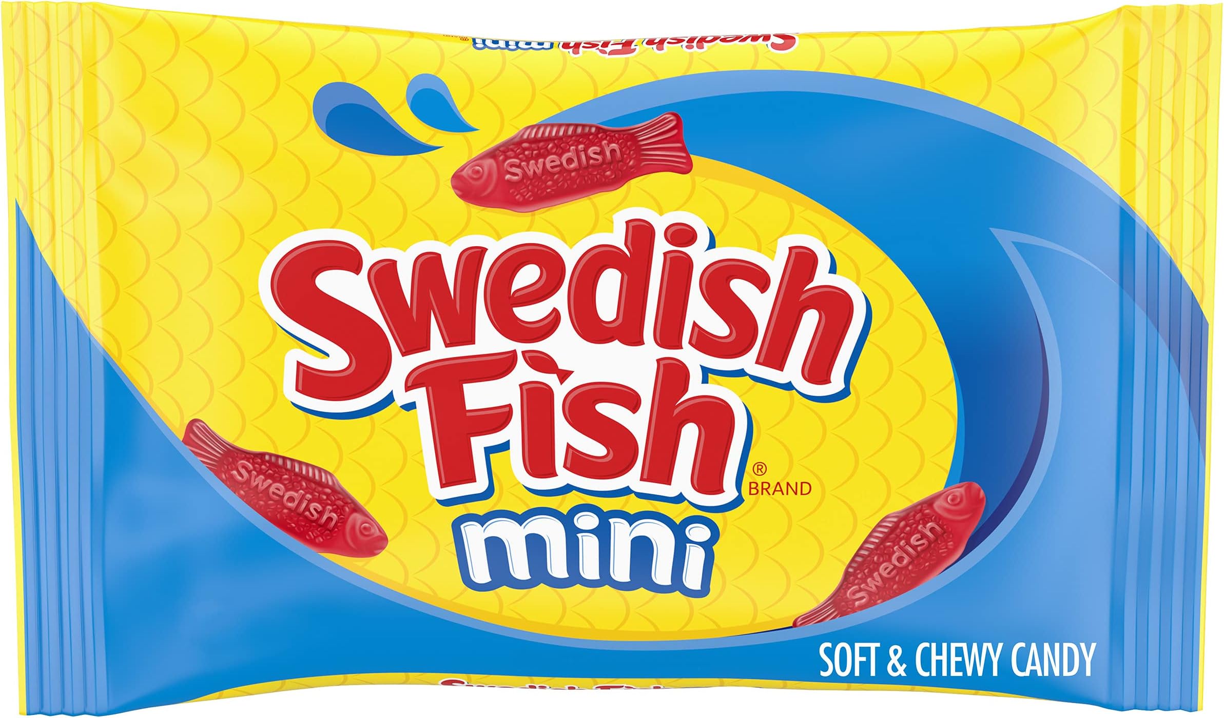 Amazon.com : SWEDISH FISH Mini Soft & Chewy Candy, 14 oz Bag : Grocery ...