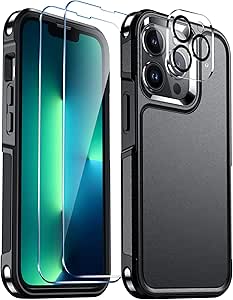 Amazon.com: Red2Fire for iPhone 13 Pro Case, [Military Grade Drop Protection] [Glass Screen ...