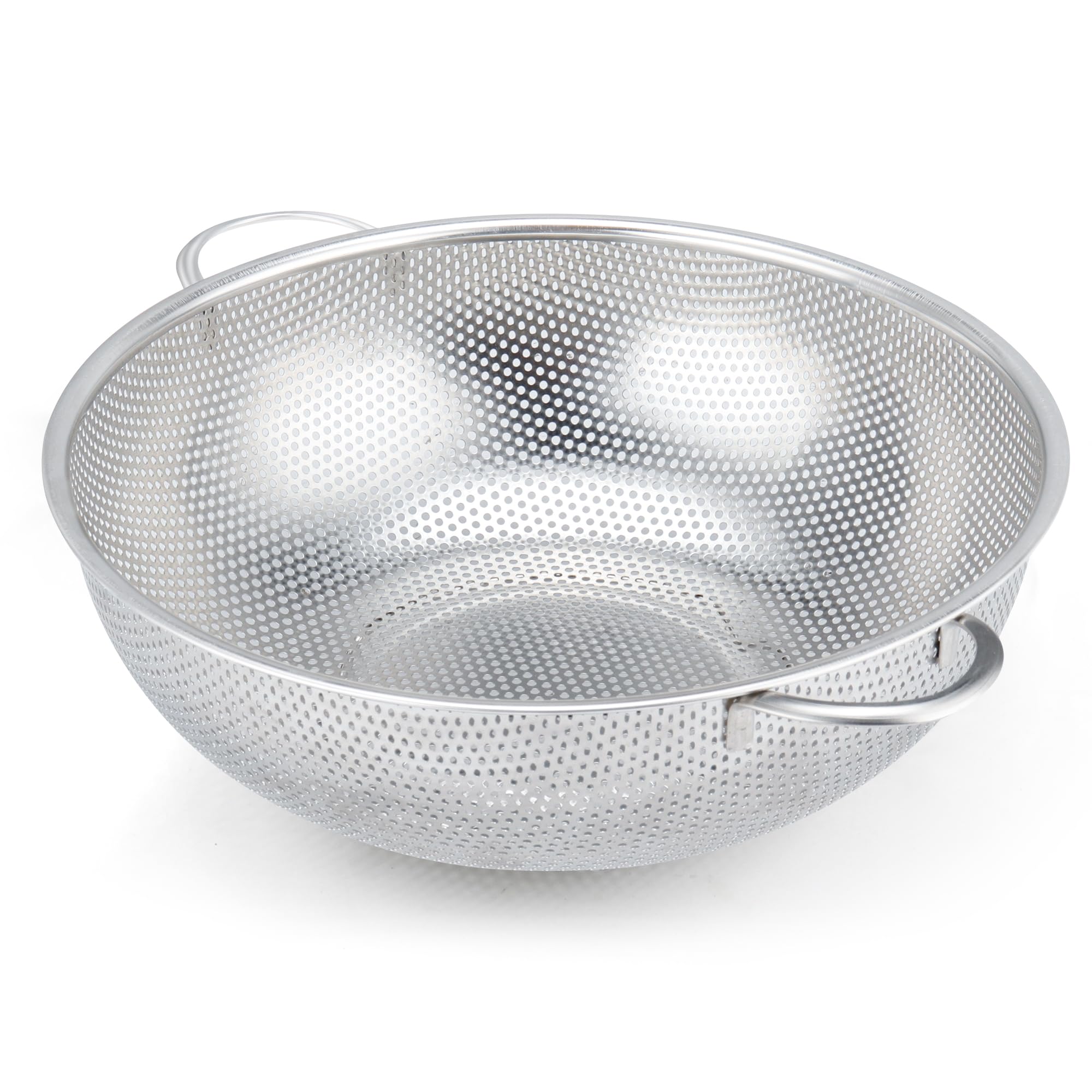 Amazon.com: Gulex Colander Stainless Steel 5-Quart, Metal Strainer with ...