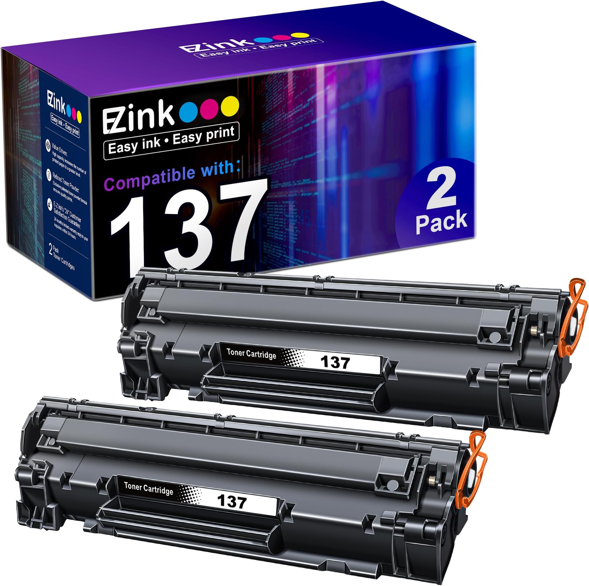 E-Z Ink (TM Compatible Toner Cartridge Replacement for Canon 137 CRG137 ...