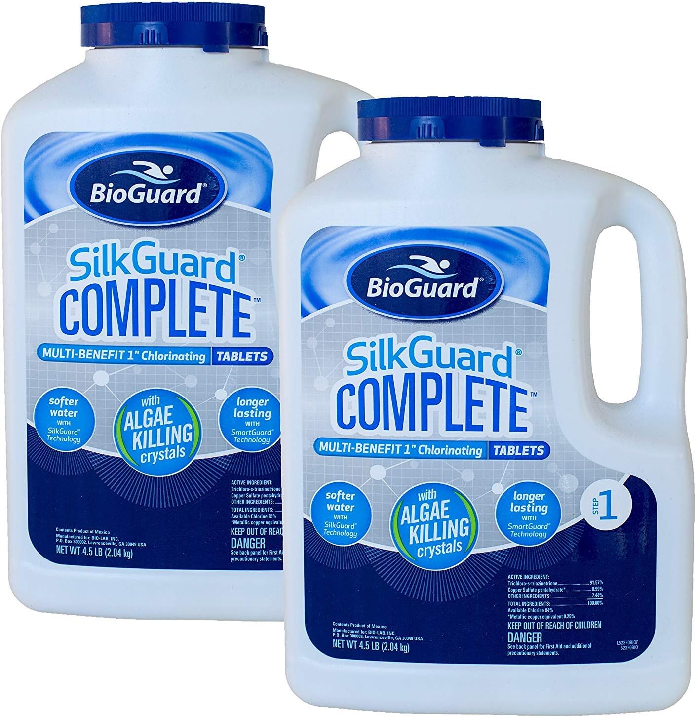 Amazon.com : BioGuard SilkGuard Complete 3” Chlorinating Tablets, 25 lb ...