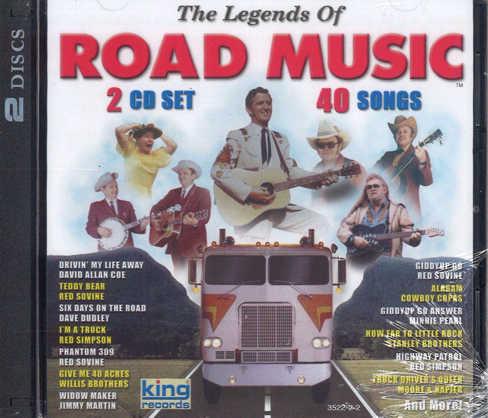 Amazon.com: The Legends of Road Music: 0792014352229: Various Artists ...