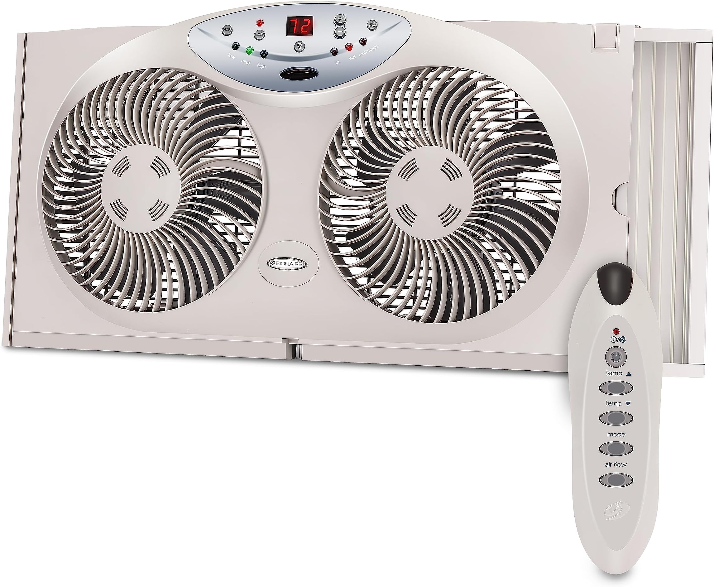 Amazon.com: Craig Dual Window Fan with Reversible Airflow - Perfect ...