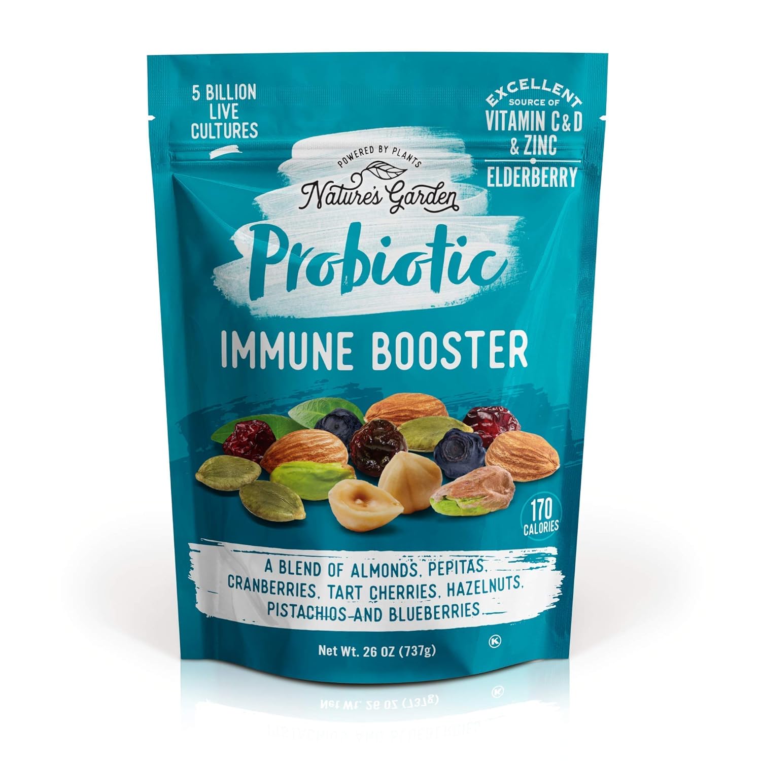 Amazon.com : Nature's Garden Probiotic Immune Booster – Mixed Nuts ...