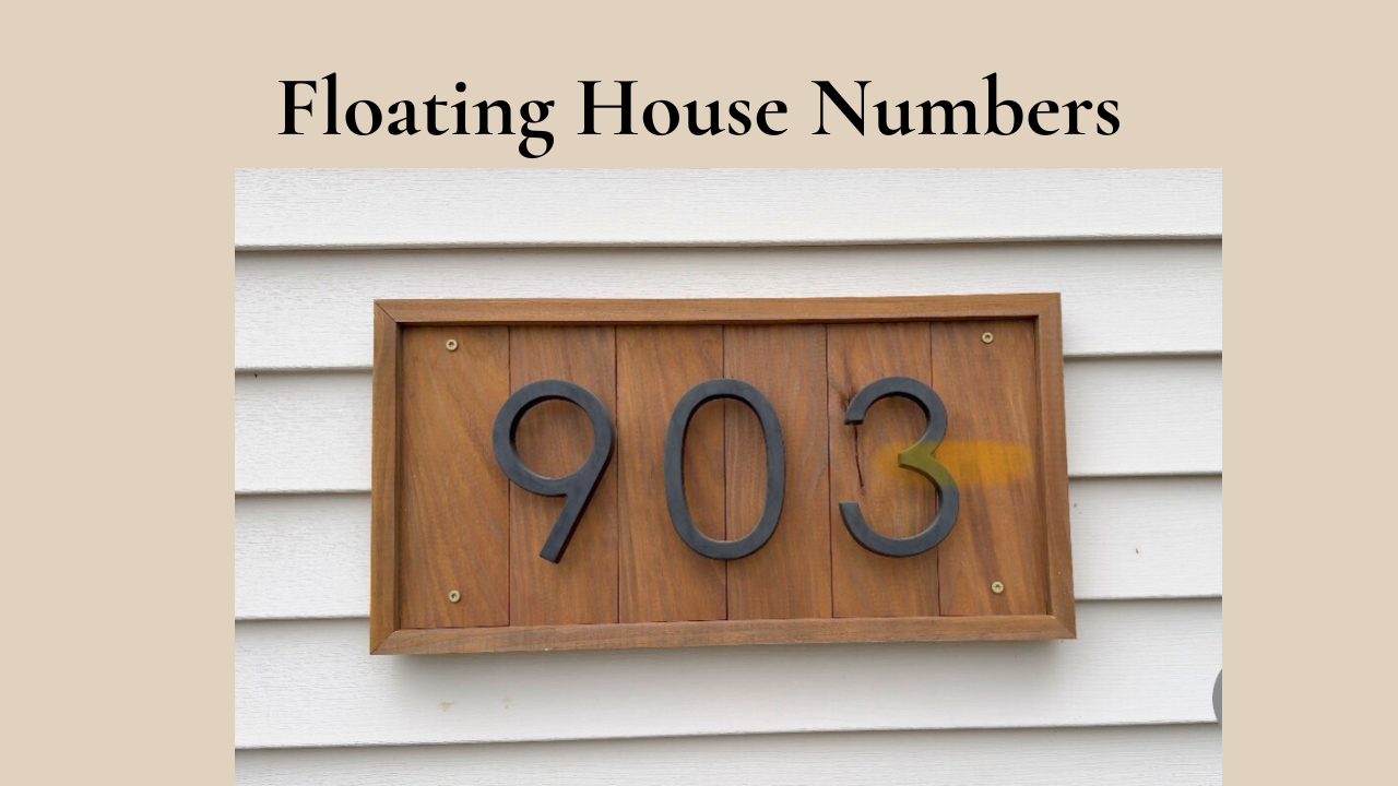Watch Modern floating numbers! on Amazon Live