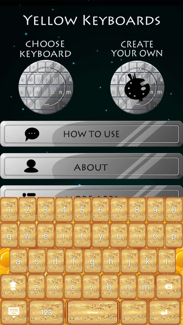 Yellow Keyboards:Amazon.com:Appstore for Android