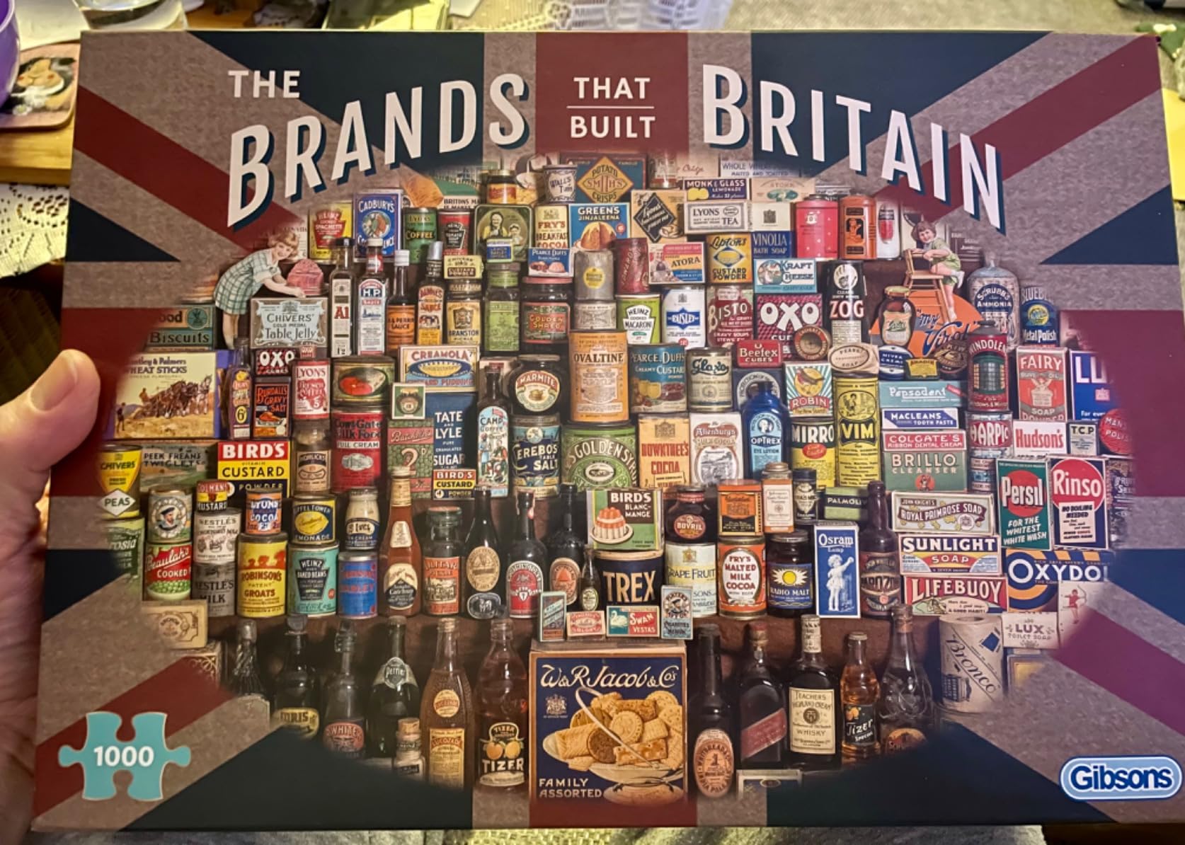 The Brands that Built Britain 1000 Piece Jigsaw Puzzle | Sustainable ...