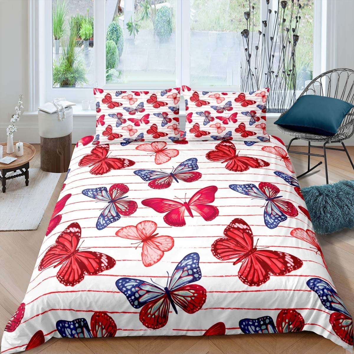 Butterflies Bedding Set Shop Online On Roomtery Butterfly