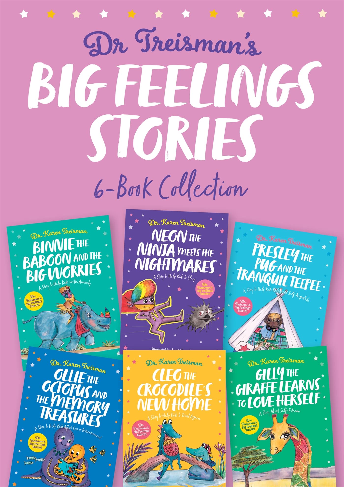Dr. Treisman's Big Feelings Stories: 6-Book Collection: Amazon.co.uk ...