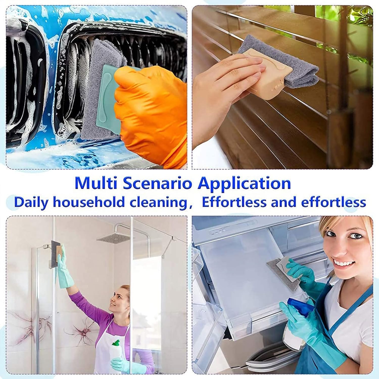 5pc Magic Window Cleaning Brush Window Groove Cleaning Brush Premium ...