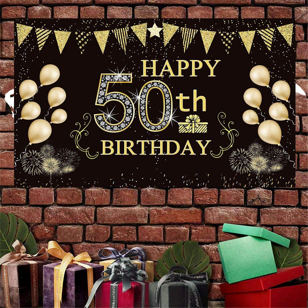50th Birthday Backgrounds For Powerpoint