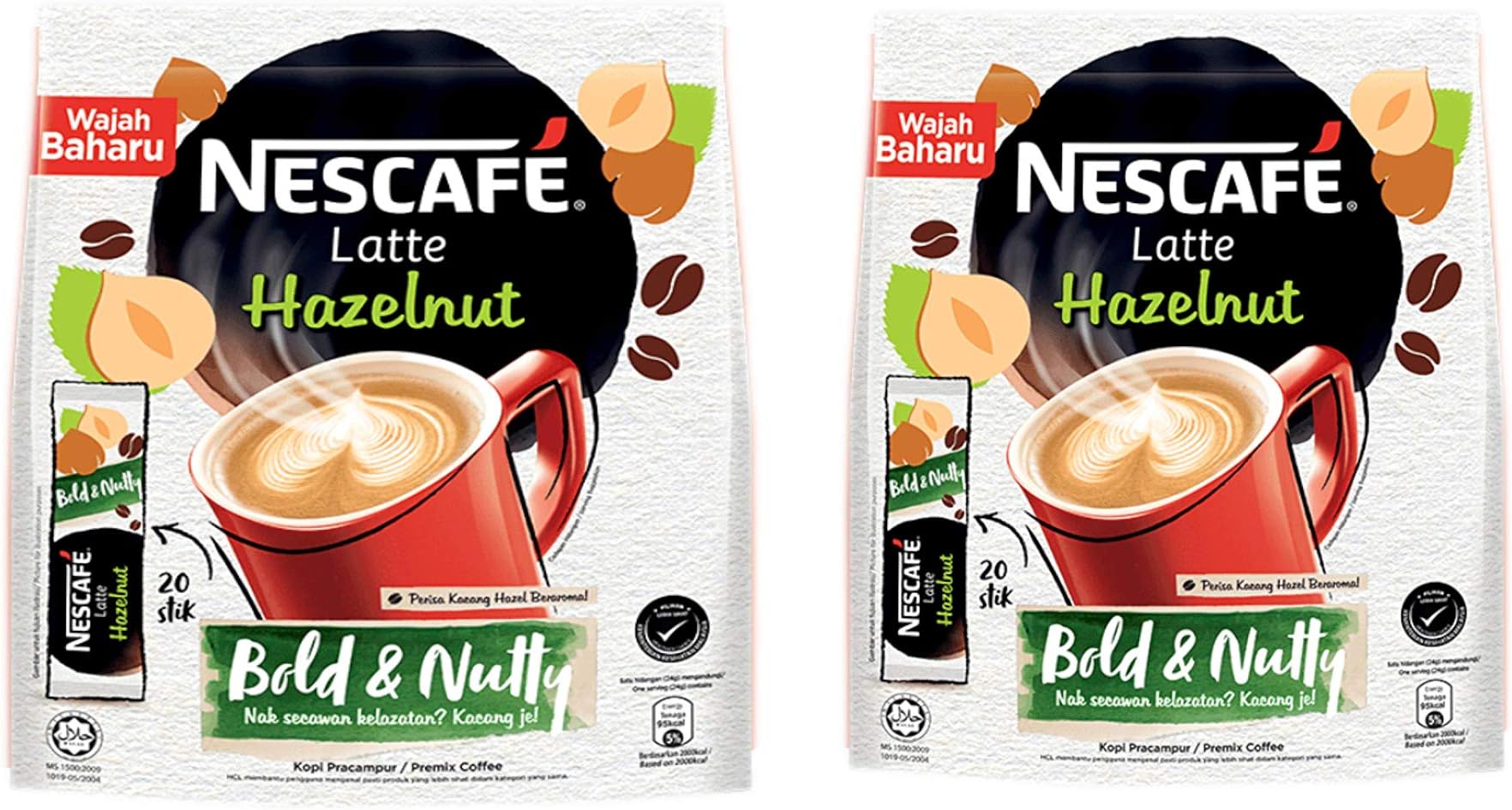 Amazon.com : Nescafé Nescafe 3 in 1 MOCHA Coffee Latte - Instant Coffee ...