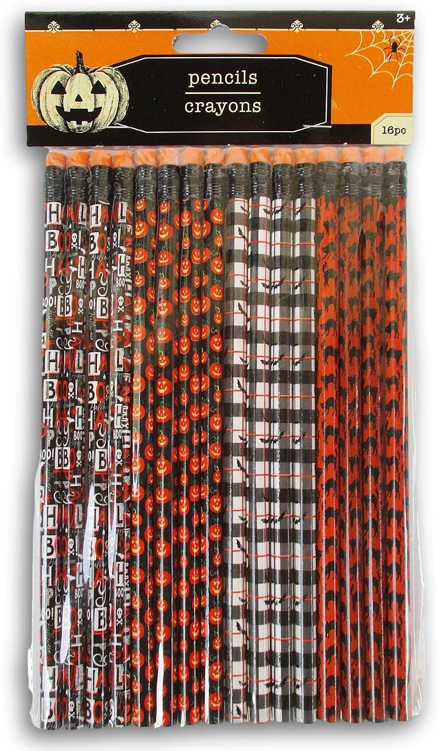 Amazon.com: Fall Crafts Halloween Trick or Treat Reward Favor Assorted ...