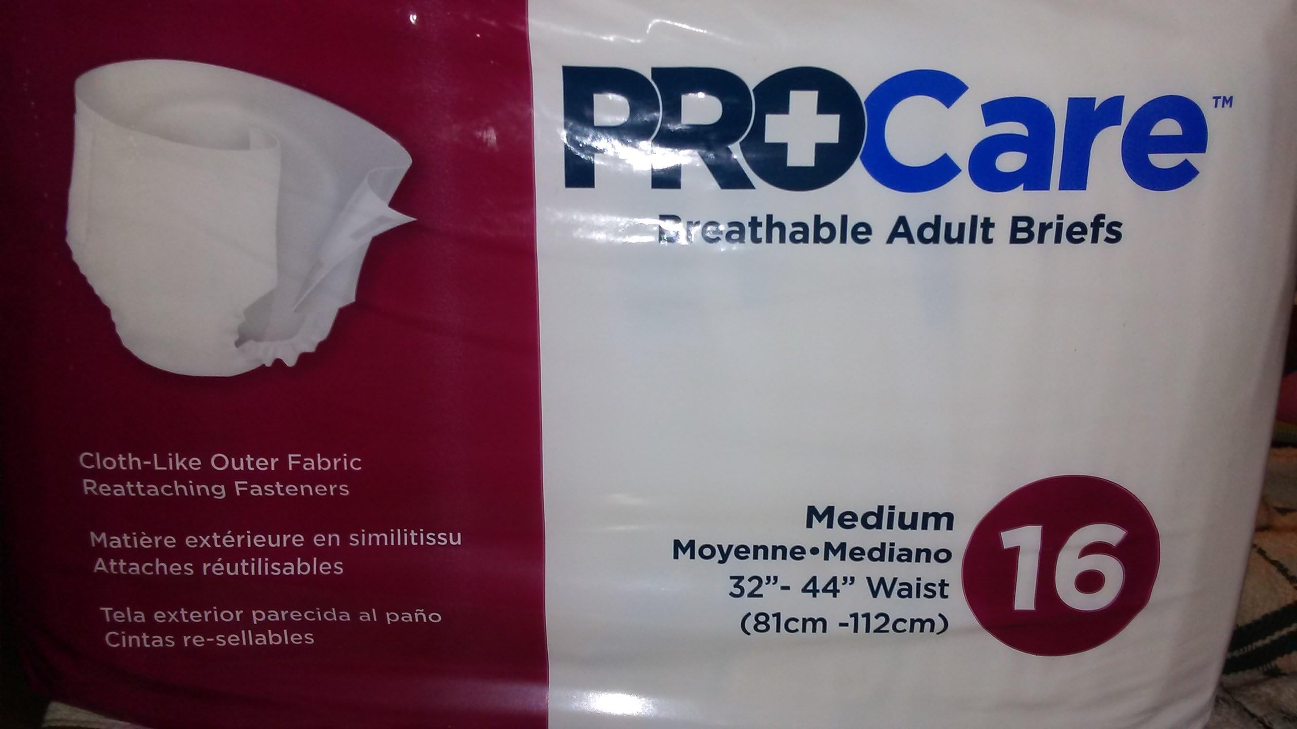 Amazon.com: ProCare Adult Underwear Pull On Large Disposable Moderate ...