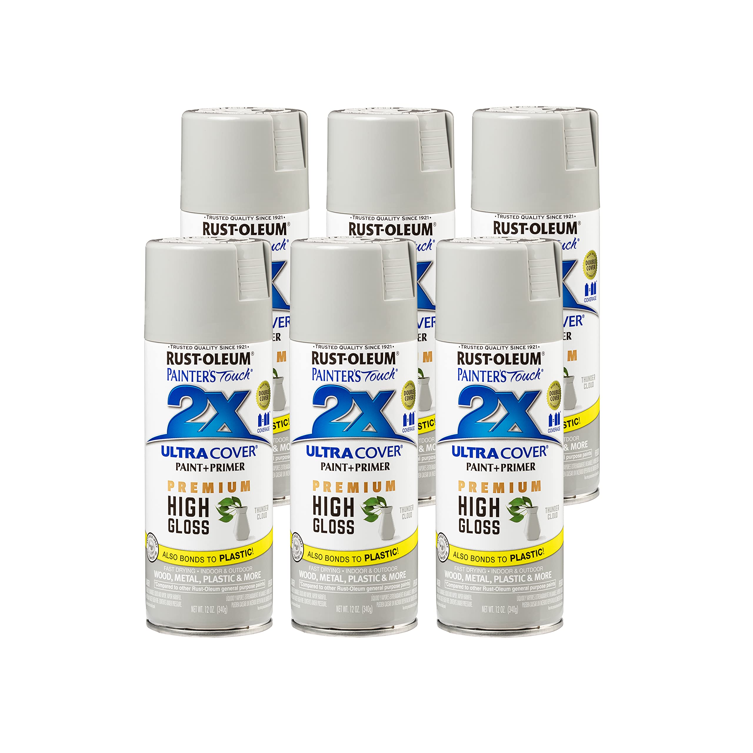 Snapklik.com : Rust-Oleum 355060-6PK Painters Touch 2X Ultra Cover ...