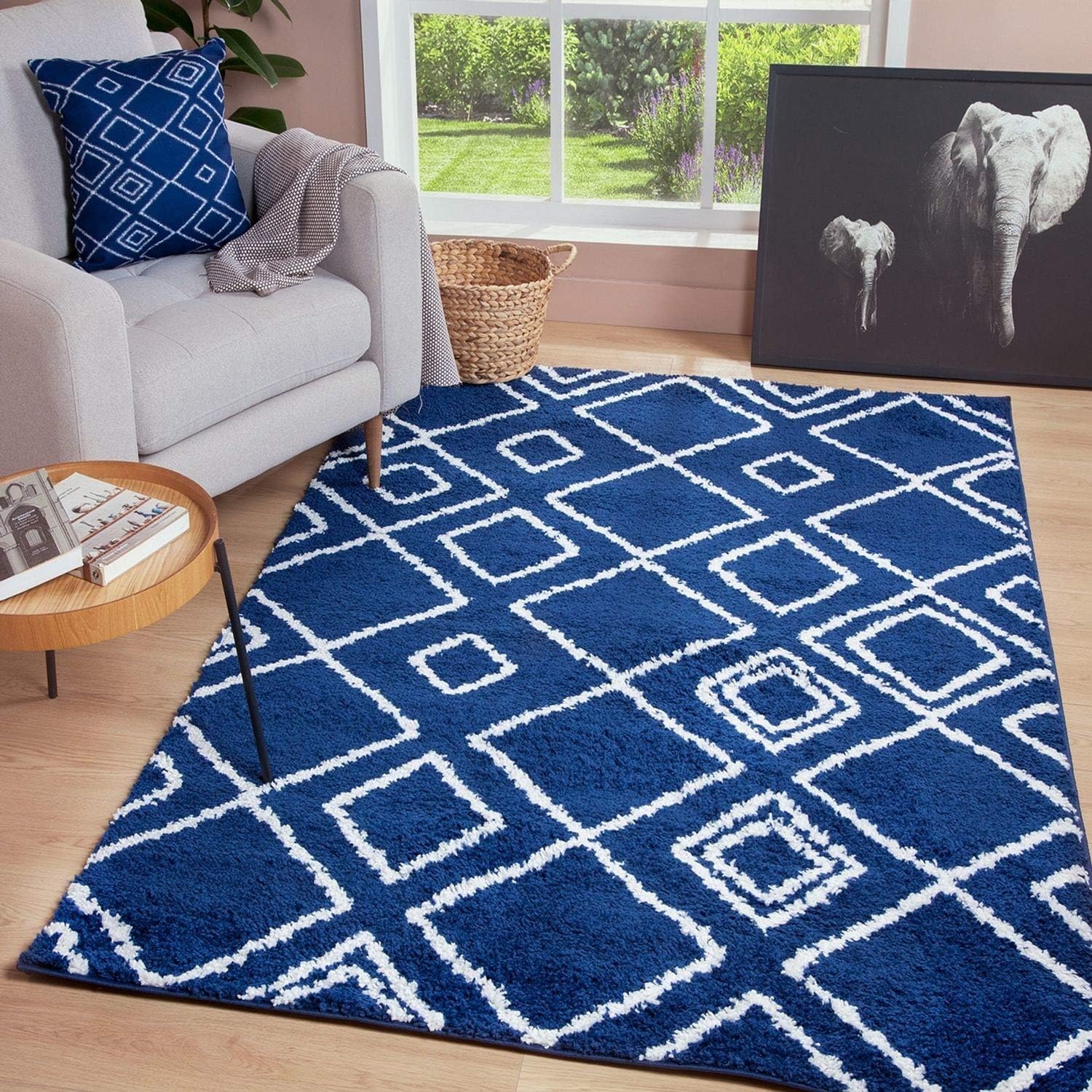 Amazon JV Home Moroccan Trellis Shag Collection Soft Plush amazon-jv-home-moroccan-trellis-shag-collection-soft-plush
