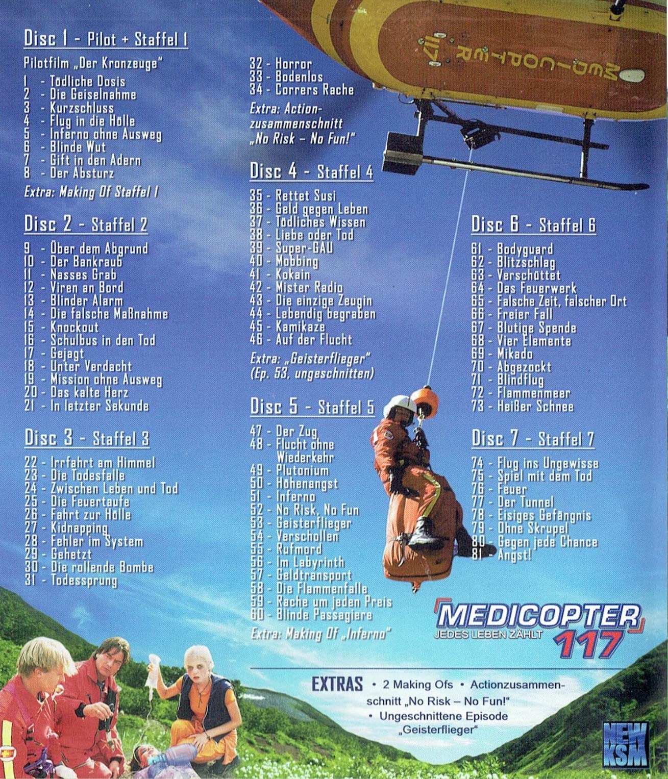 Medicopter 117 - Jedes Leben zählt - Gesamtedition - SD on HD [Blu-ray ...