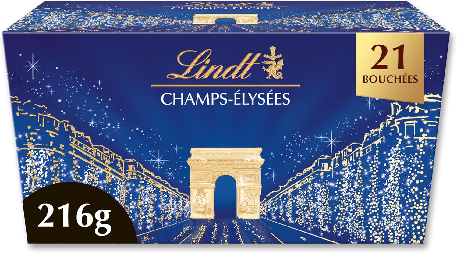 Lindt - Ballotin CHAMPS-ÉLYSÉES Assorti - Assortiment de Chocolats au ...
