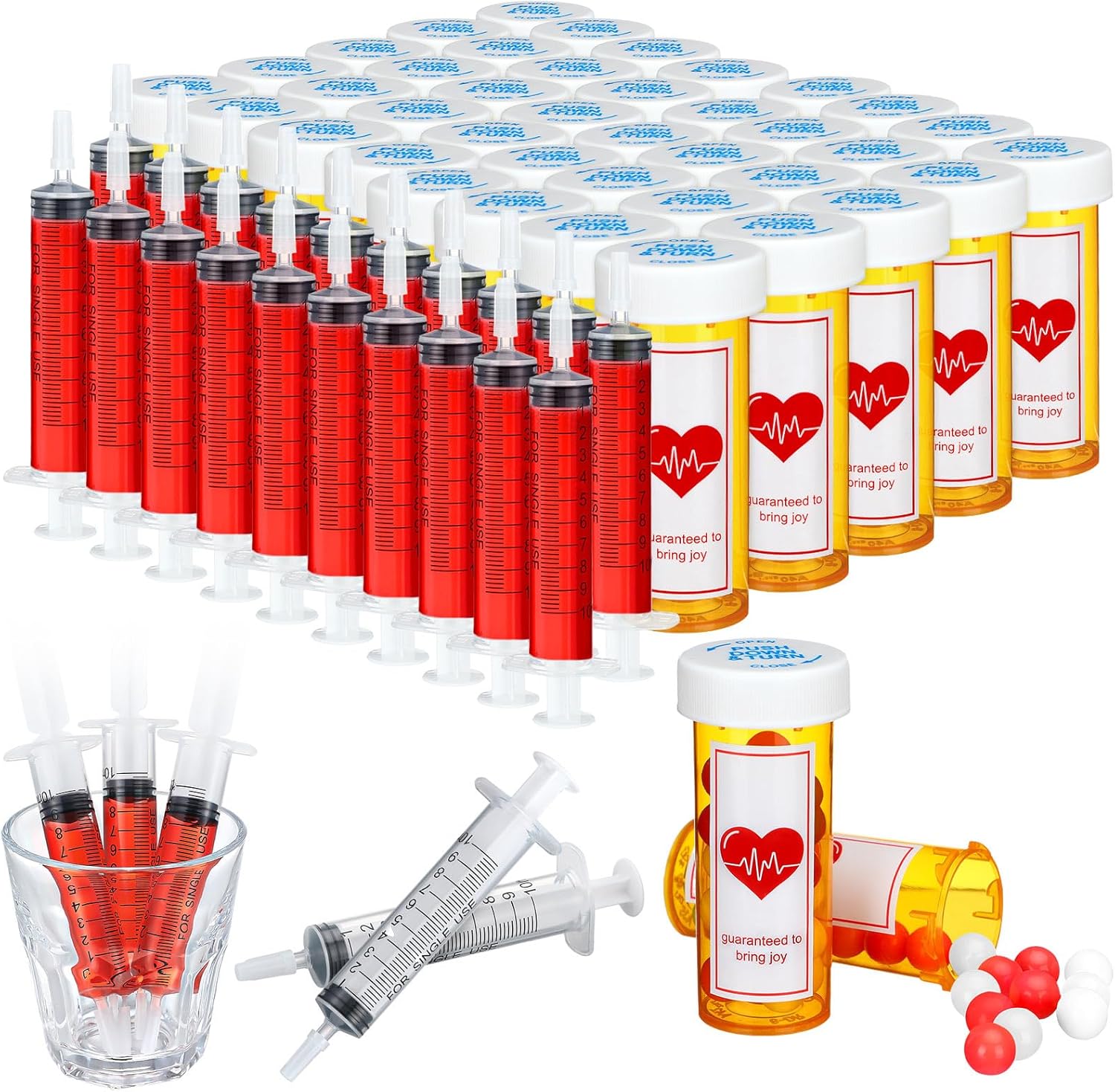 Amazon.com: 100 Pcs Nursing Graduation Party Supplies 20 Pcs 10 ml ...